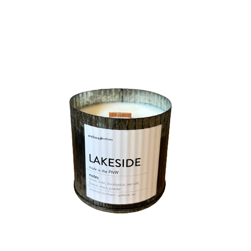 Wood Wick Candle - Lakeside - birds & words {a home boutique}