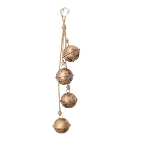 Brass Bell String - birds & words {a home boutique}